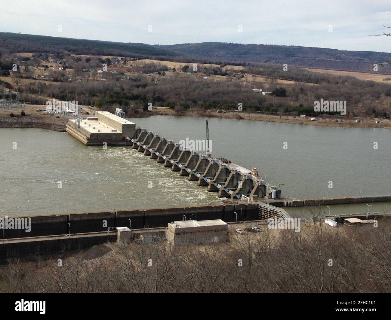 Ozark-Jeta Taylor Lock and Dam Stock Photo - Alamy