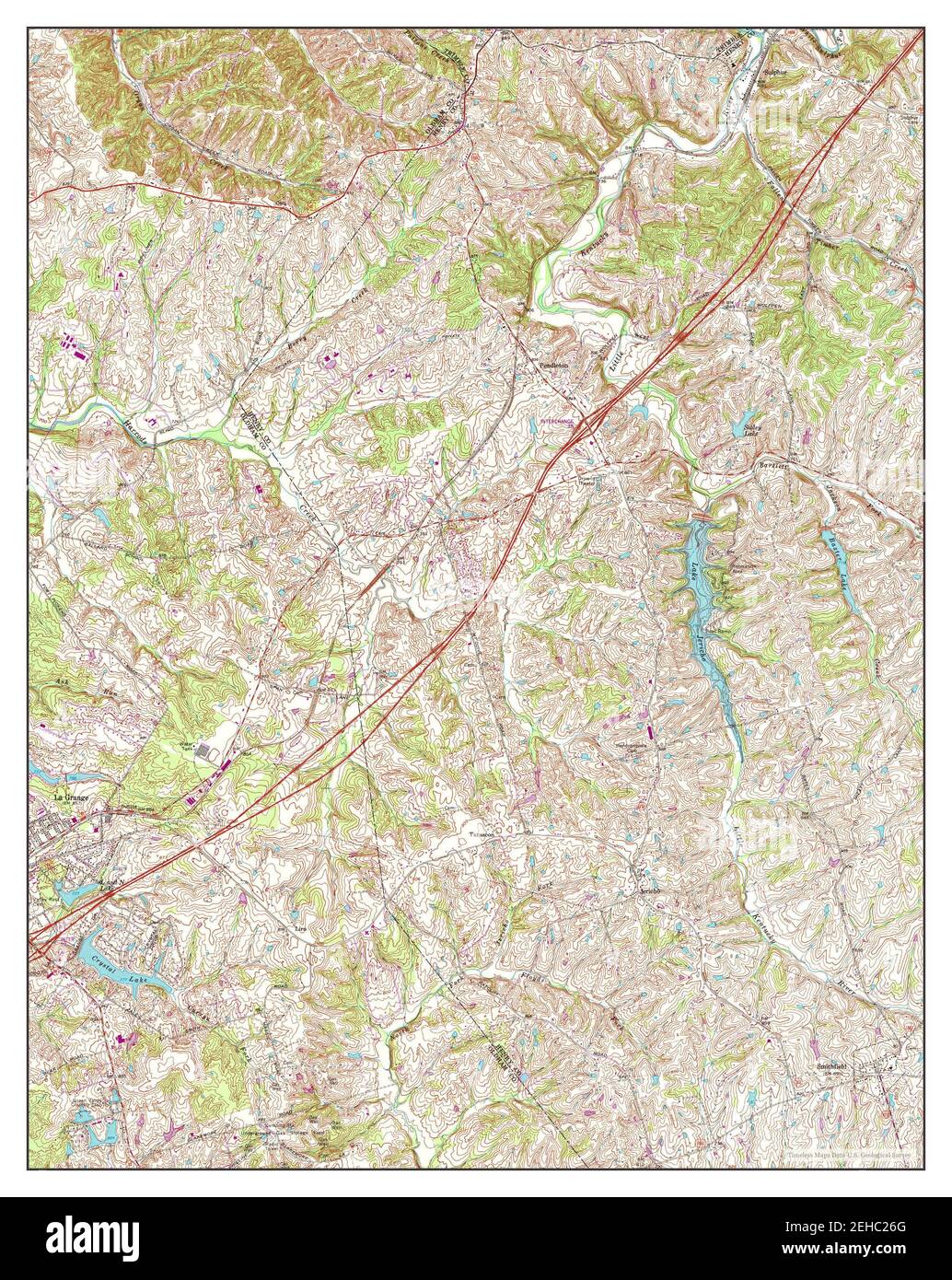 Smithfield, Kentucky, map 1969, 1:24000, United States of America by ...
