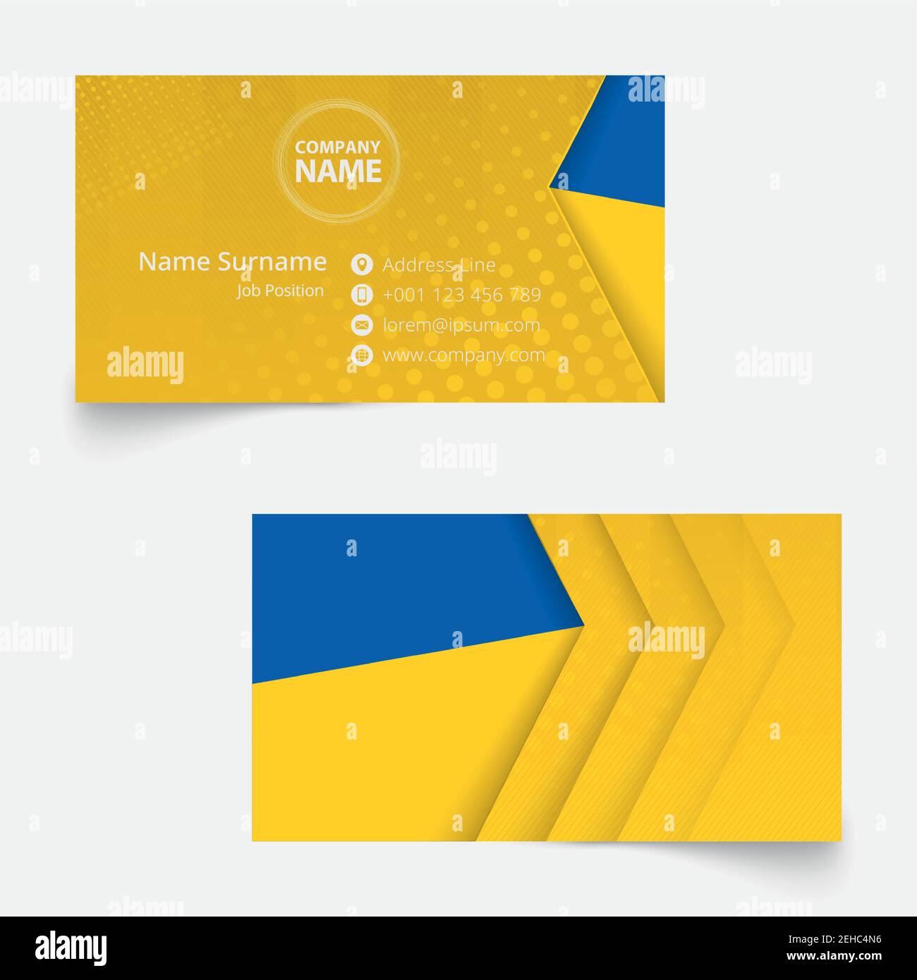 Ukraine Flag Business Card, standard size (90x50 mm) business card ...