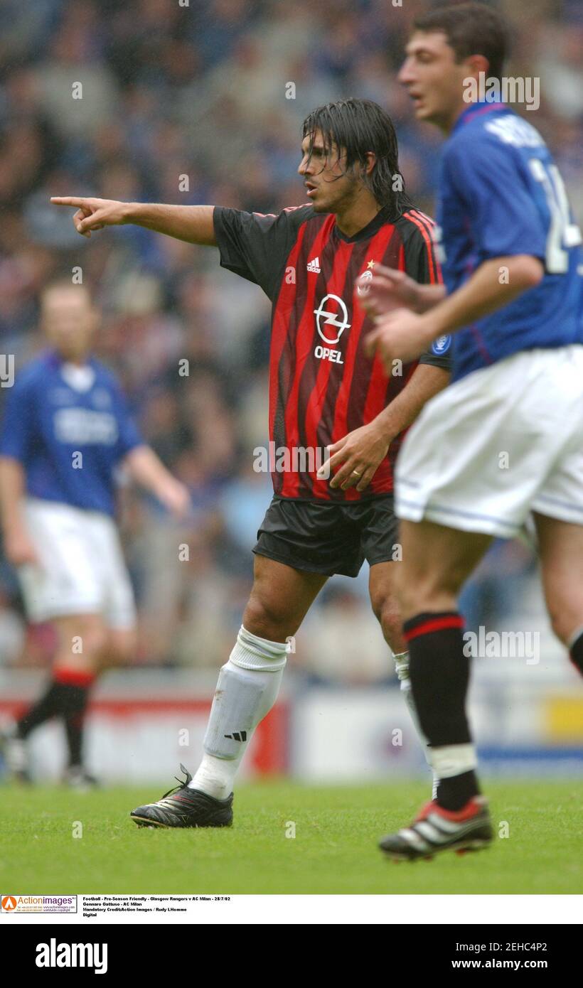 Gennaro gattuso rangers hi-res stock photography and images - Alamy