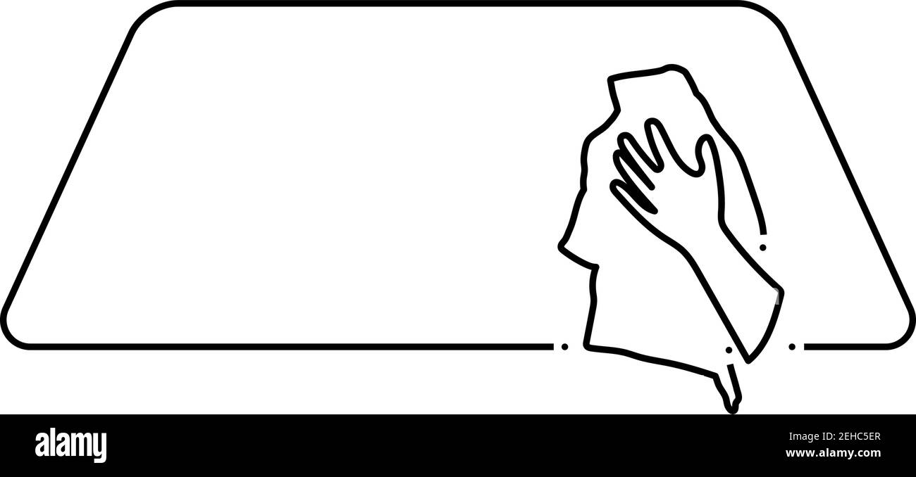 Wipe clean dirt Stock Vector Images - Alamy