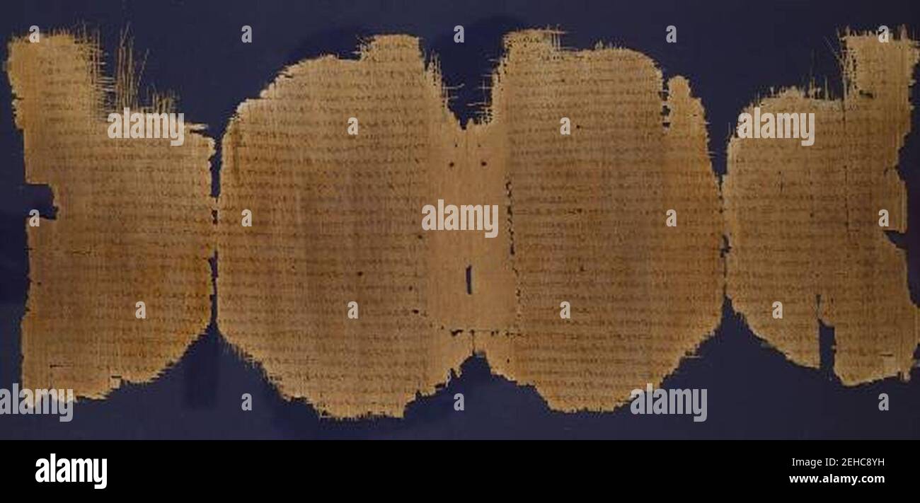 P. Chester Beatty I, folio 13-14, recto Stock Photo - Alamy