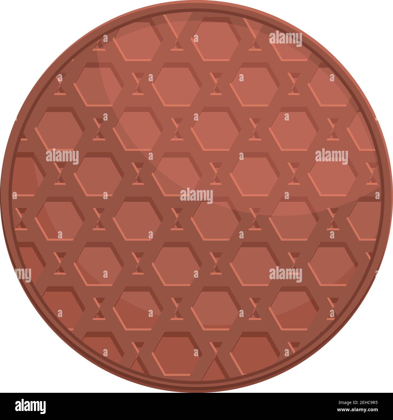 Gutter manhole icon. Cartoon of gutter manhole vector icon for web ...