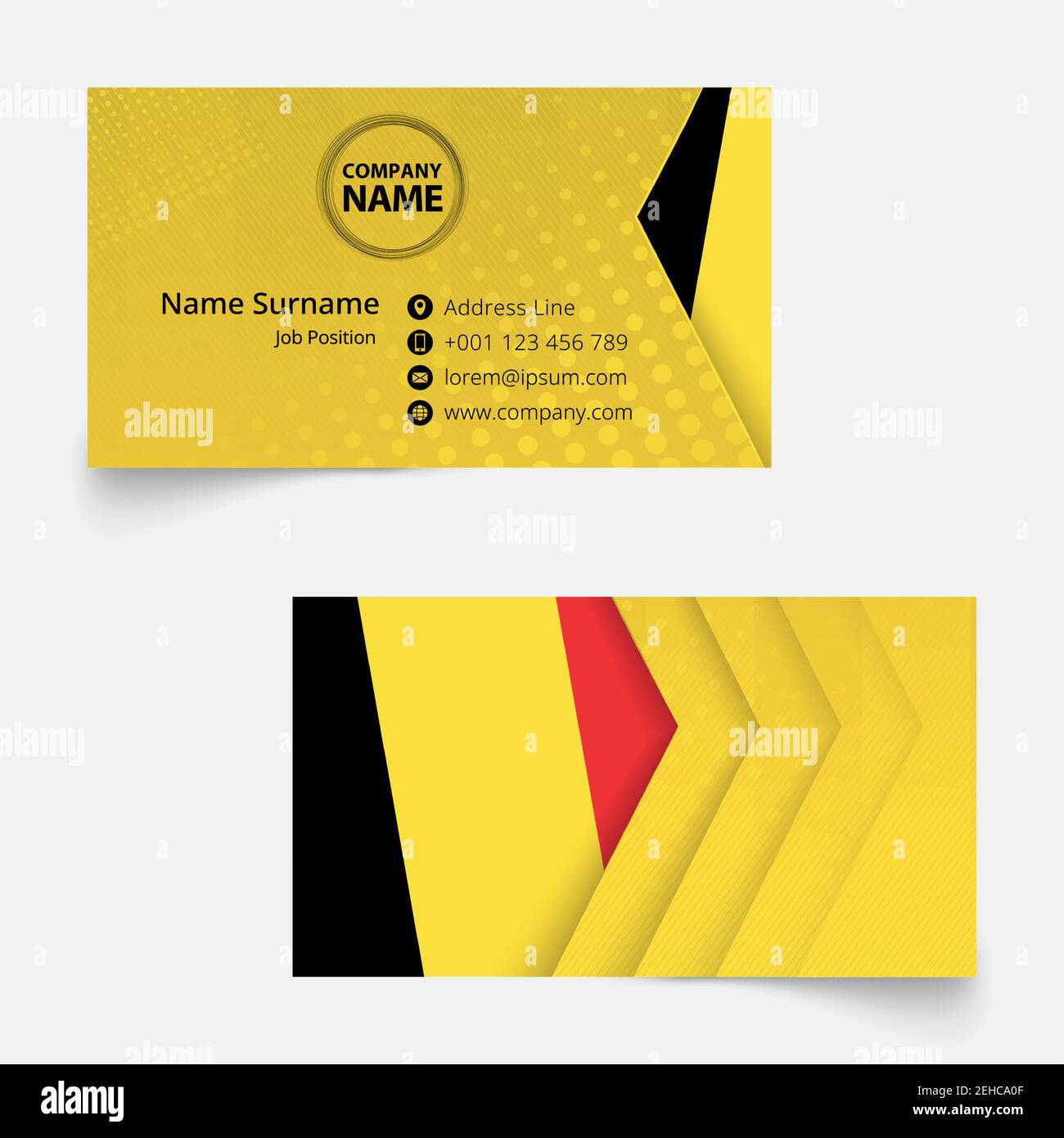 Belgium Flag Business Card, standard size (90x50 mm) business card ...