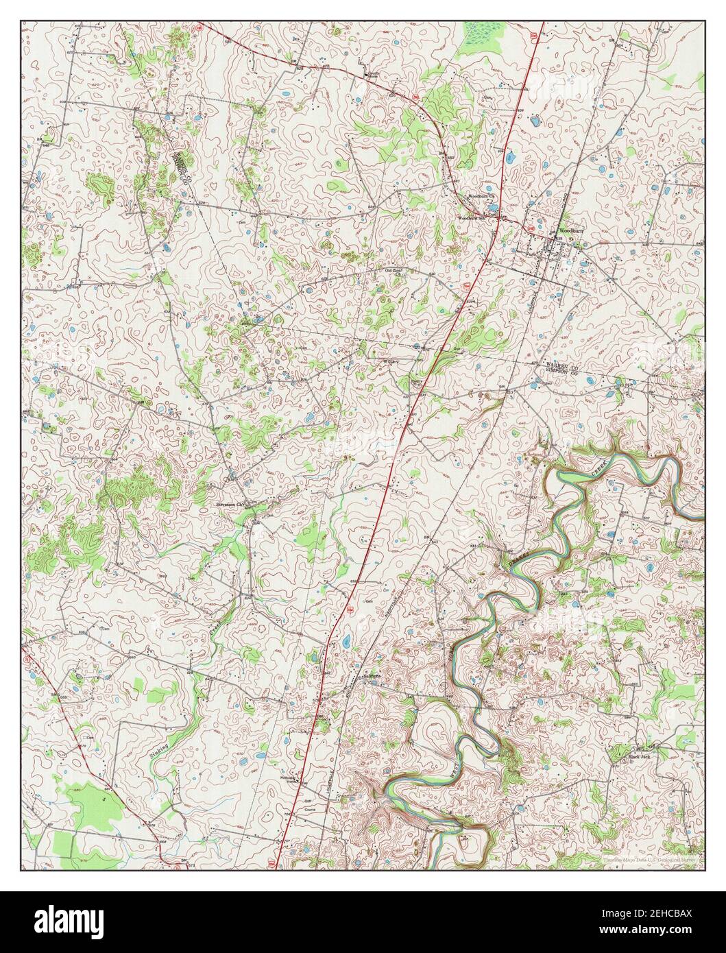 Map of woodburn hi-res stock photography and images - Alamy
