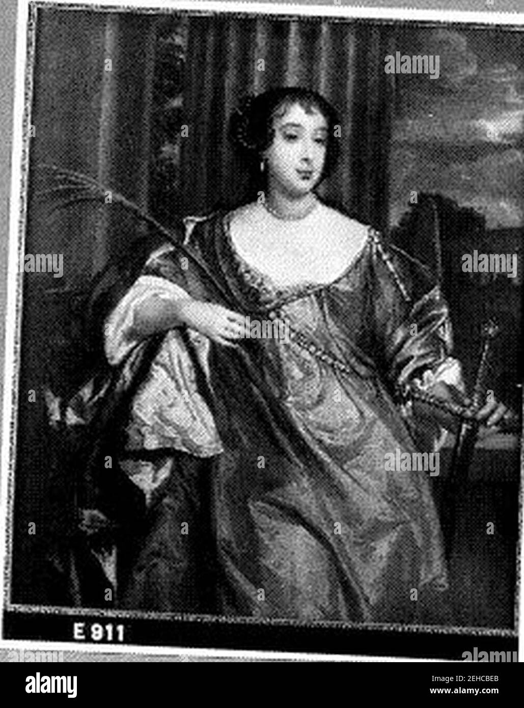 P. van der Faes - Barbara Palmer (1641-1709), gravin van Castlemaine ...