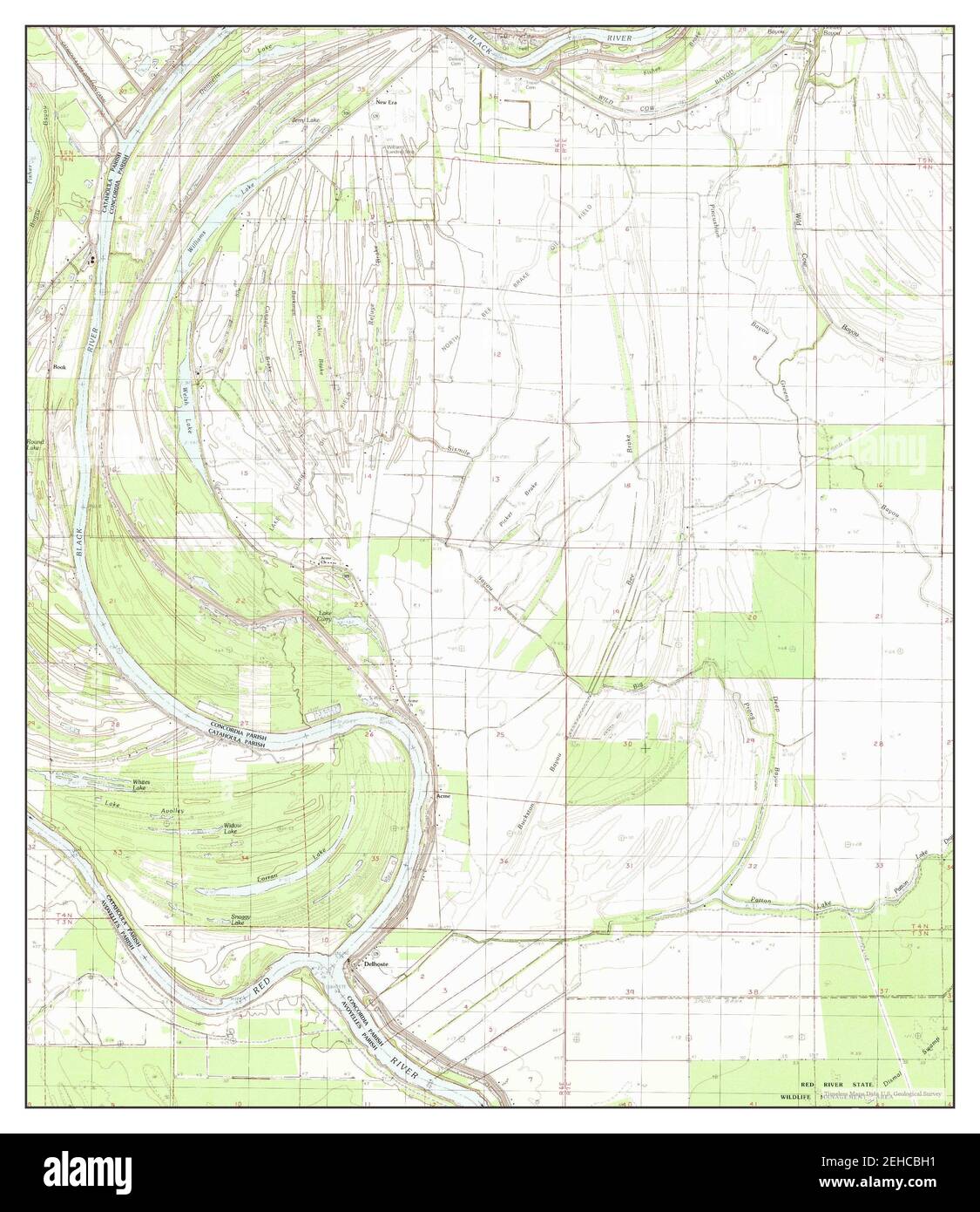 Map of acme hi-res stock photography and images - Alamy