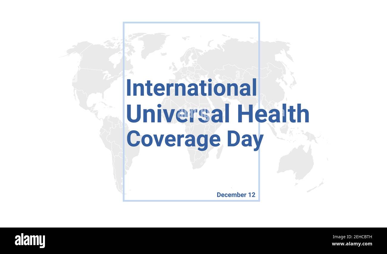 International universal health coverage day hi-res stock photography ...