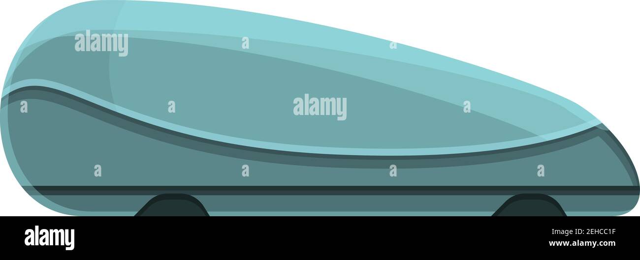 Vehicle roof box icon. Cartoon of vehicle roof box vector icon for web ...