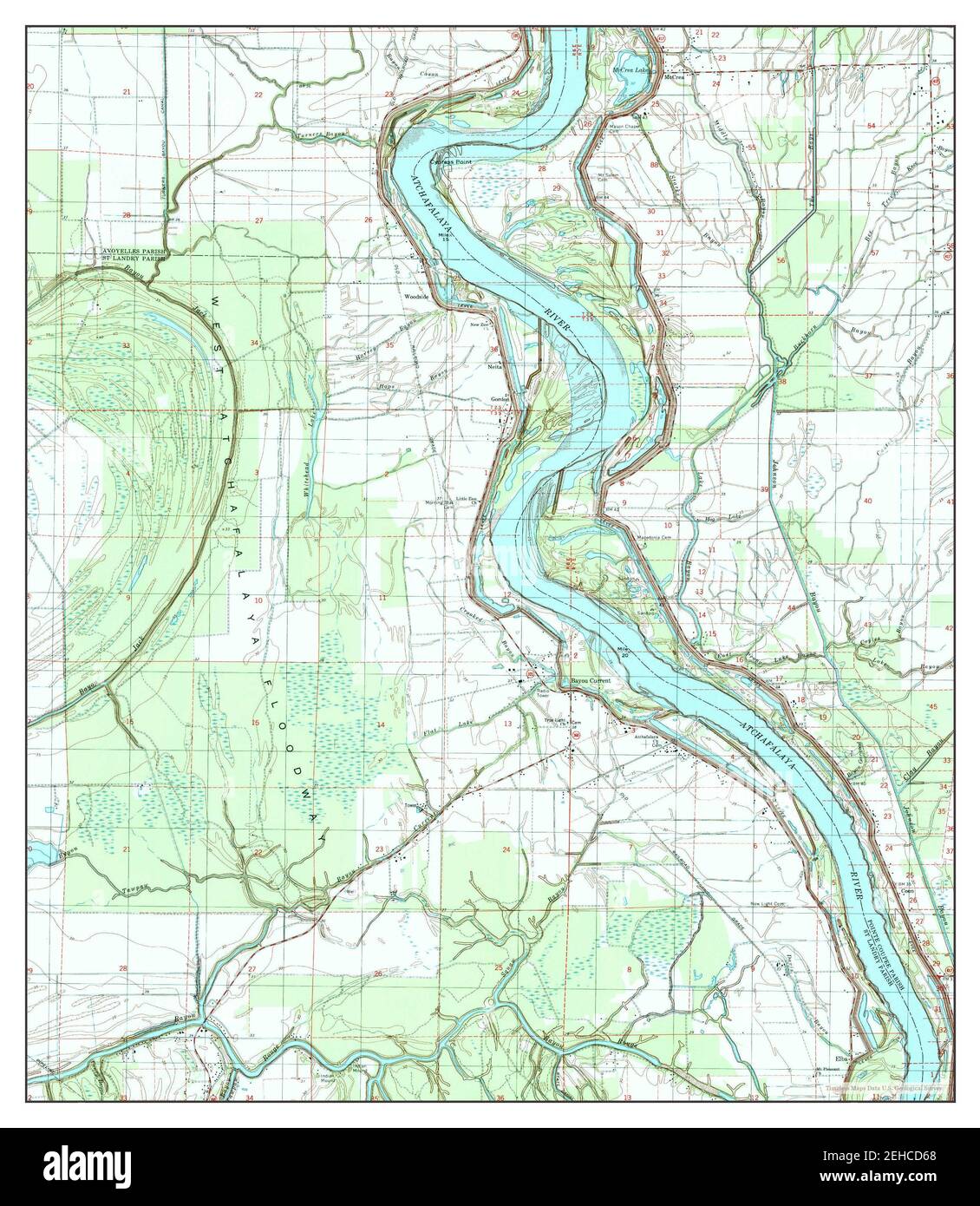 Bayou current Cut Out Stock Images & Pictures - Alamy