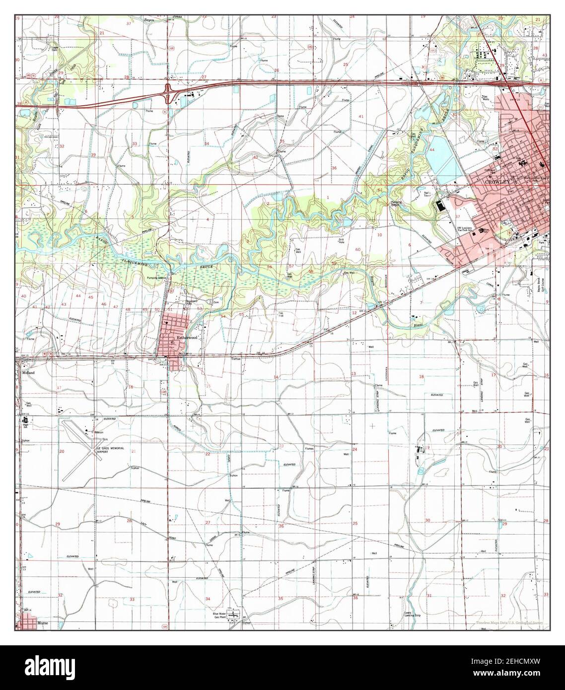 Crowley map Cut Out Stock Images & Pictures - Alamy