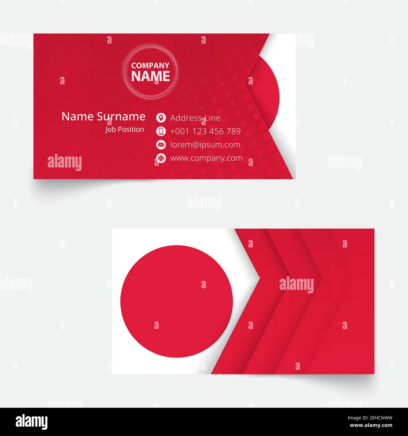 Japan Flag Business Card, standard size (90x50 mm) business card ...