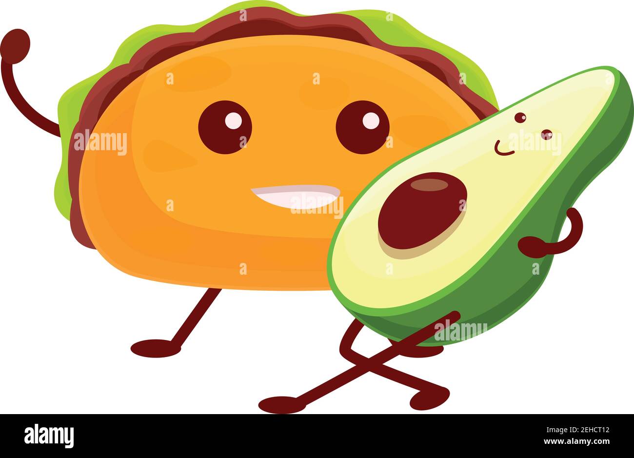 Dancing Taco Clipart Transparent