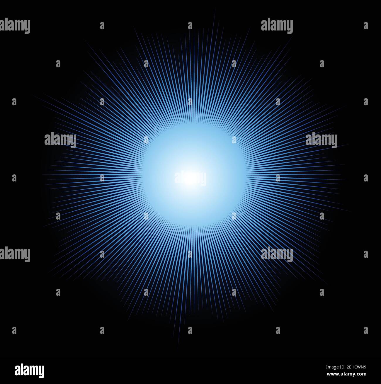 Blue Sparkling Light Explosion Background Blue Sparkling Light ...