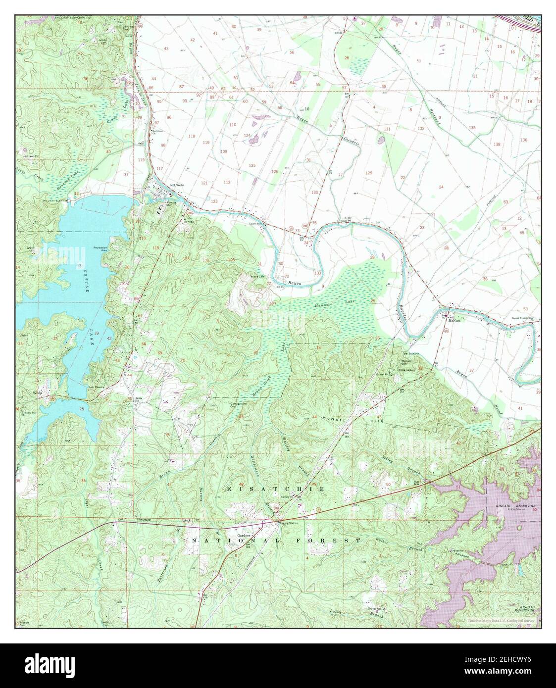 Gardner, Louisiana, map 1971, 1:24000, United States of America by ...
