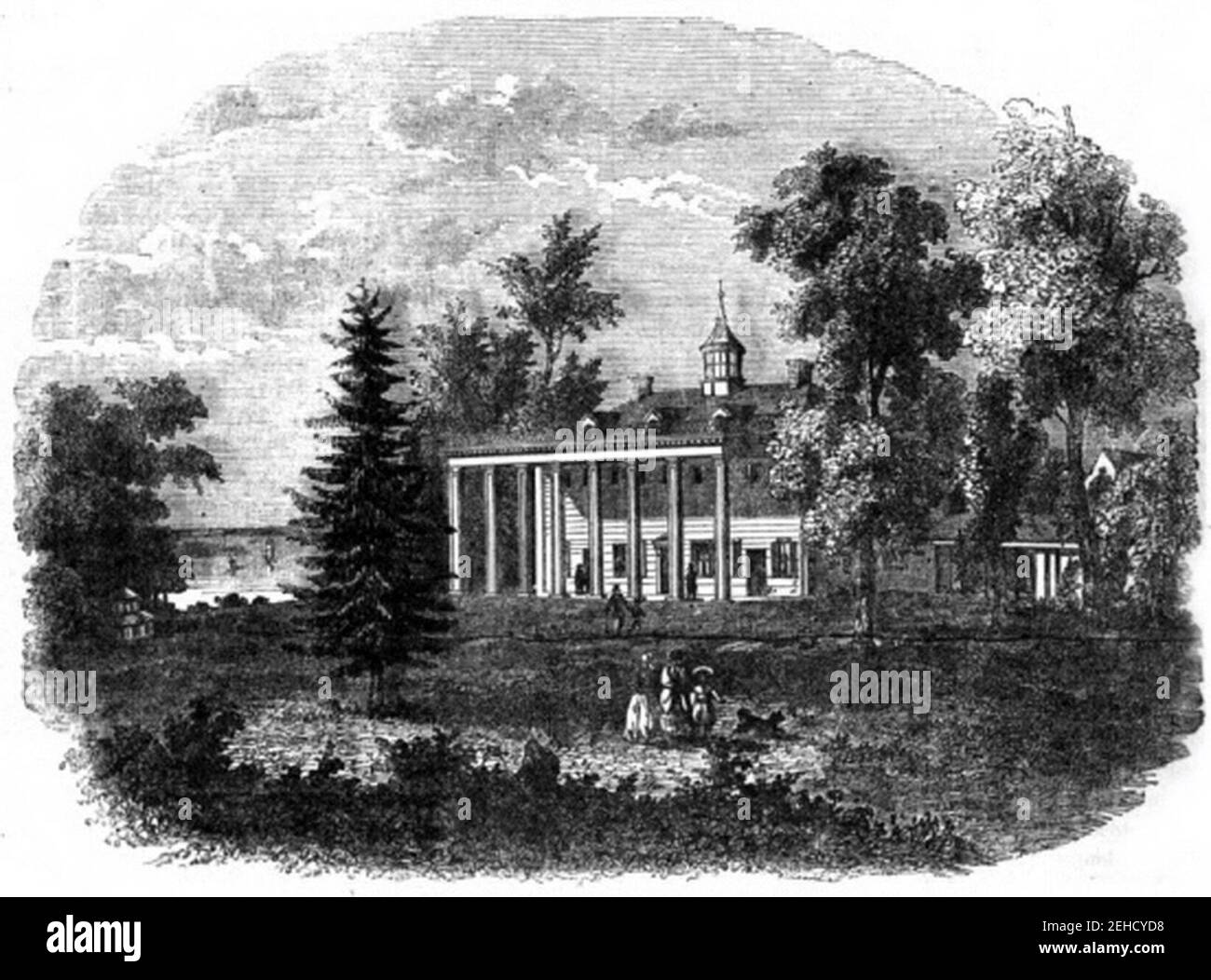 George washington residence hi-res stock photography and images - Alamy