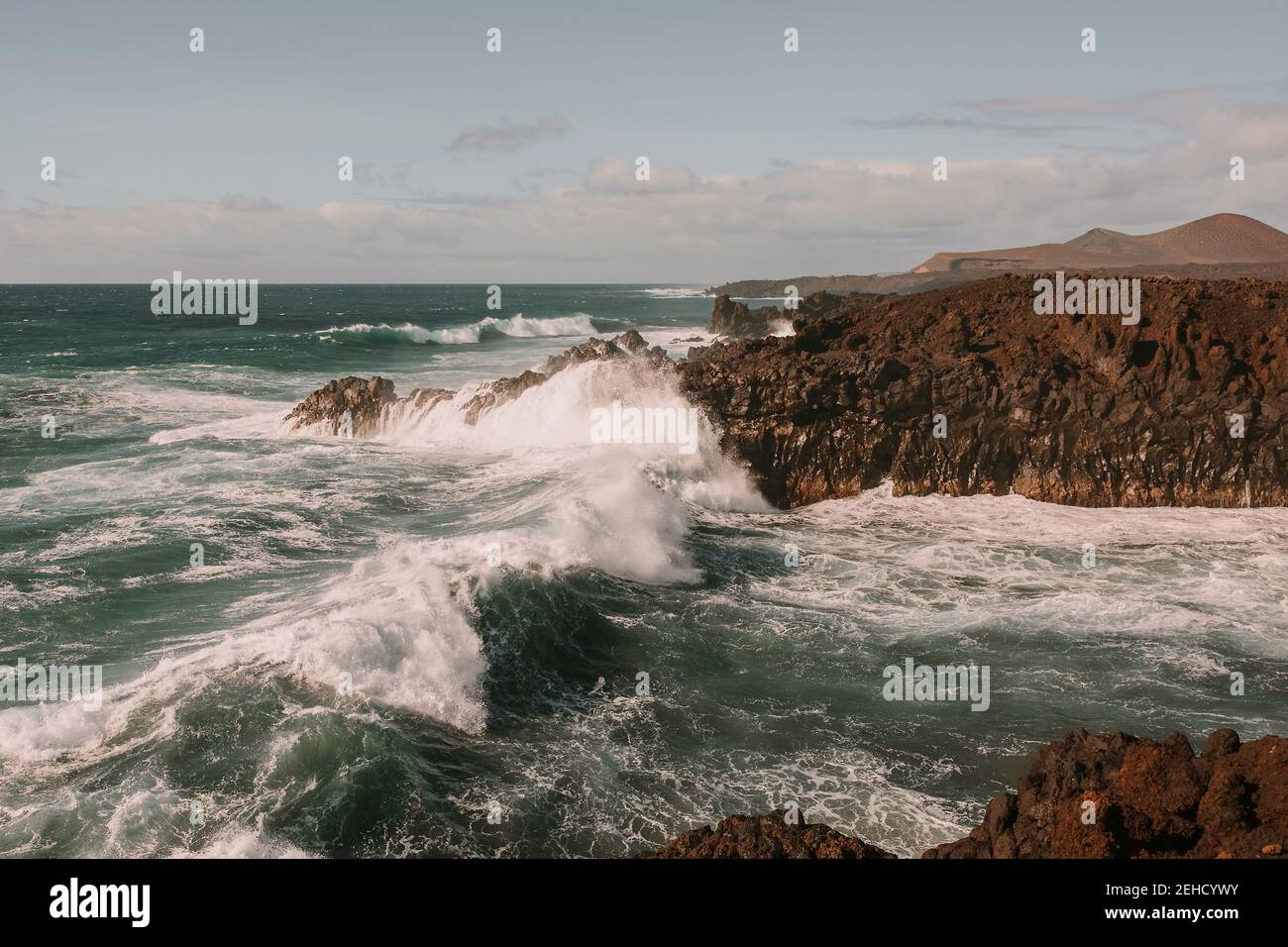 Rippling sea water island view hi-res stock photography and images - Alamy