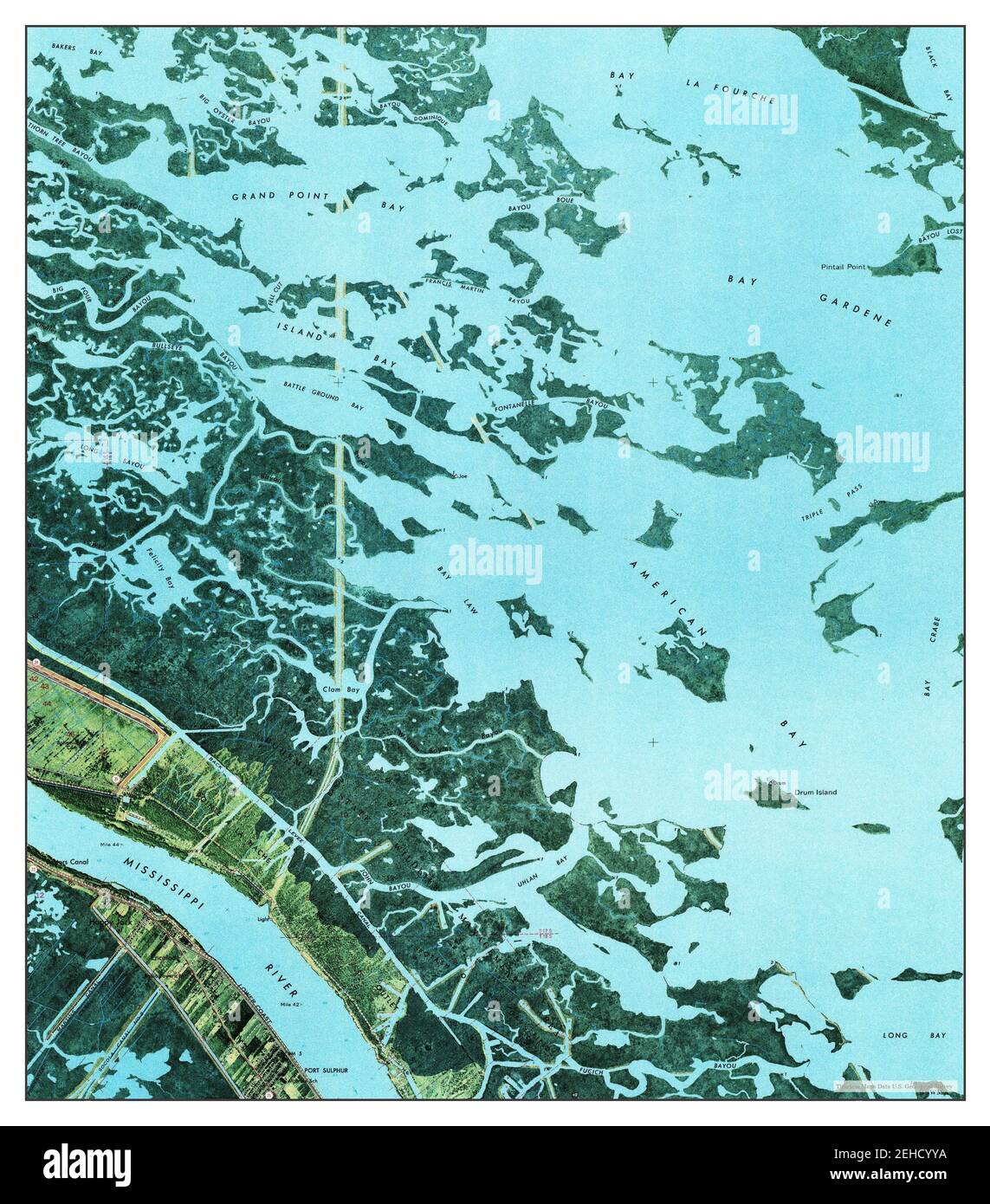 Happy Jack, Louisiana, map 1973, 1:24000, United States of America by ...