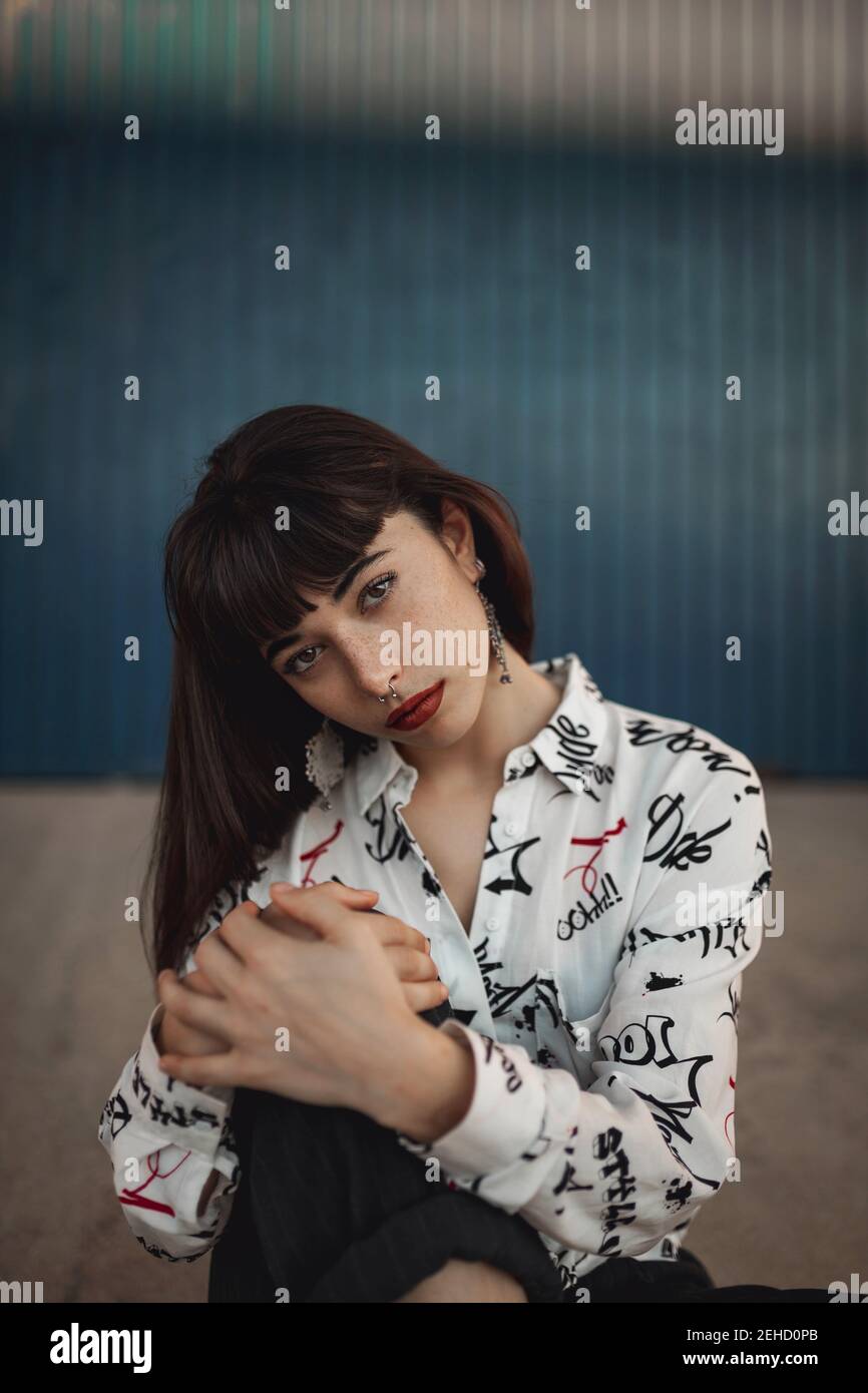 Embracing knee hi-res stock photography and images - Alamy