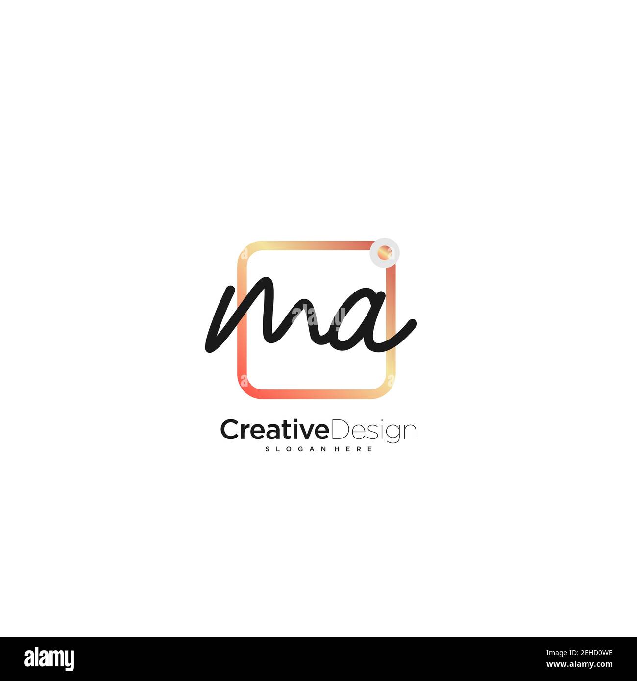 Letter ma vector vectors hi-res stock photography and images - Alamy