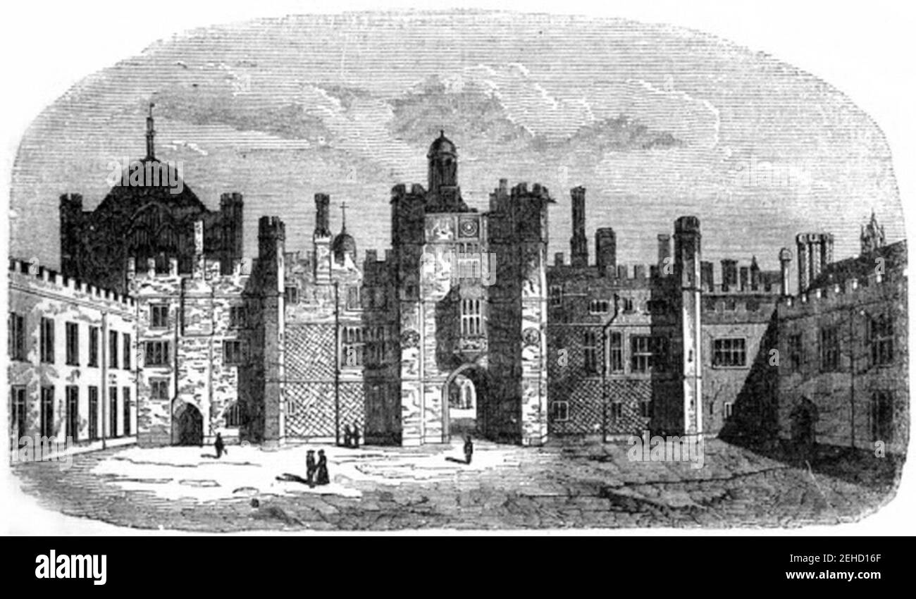 Residence cardinal wolsey Black and White Stock Photos & Images - Alamy