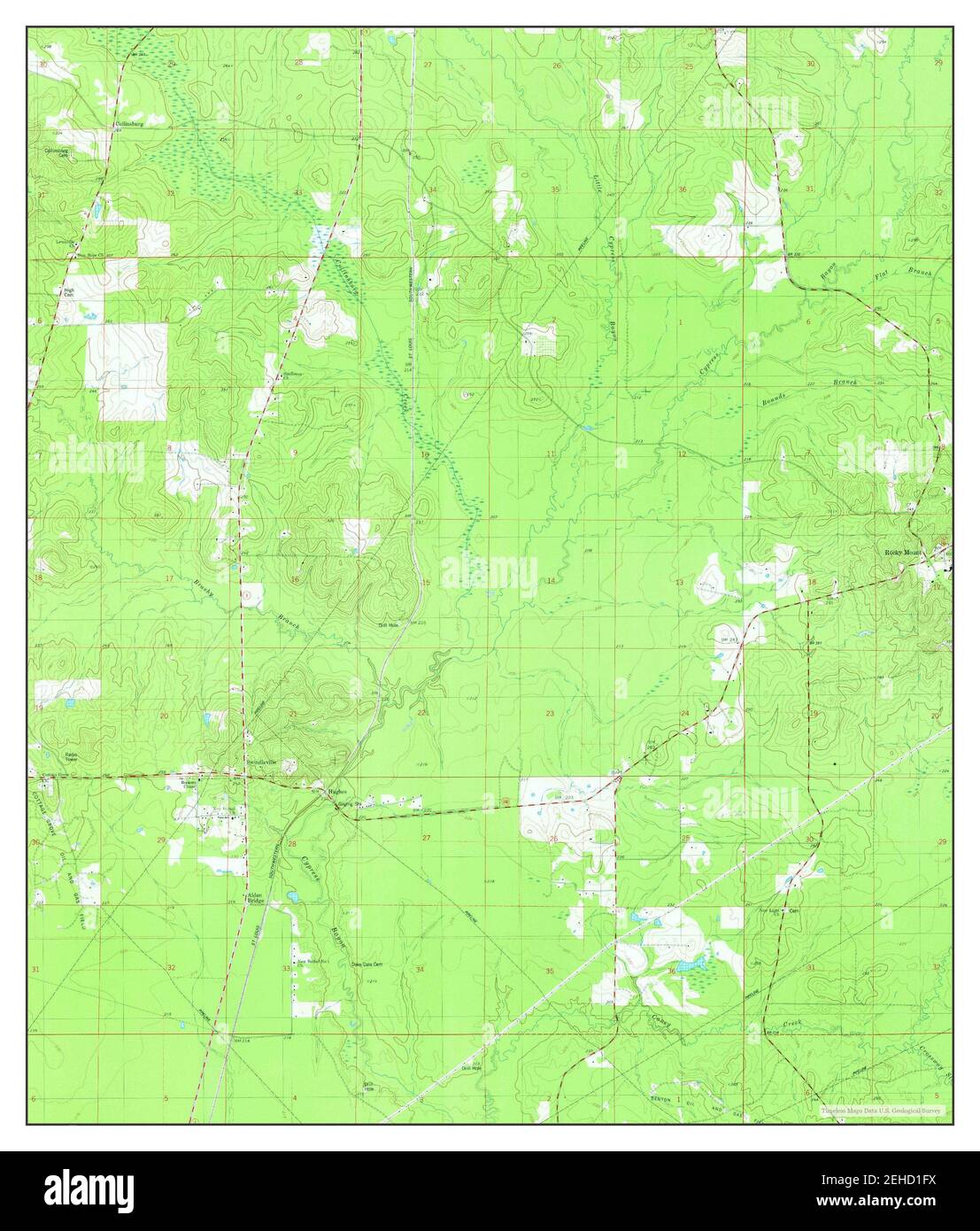 Hughes map Cut Out Stock Images & Pictures - Alamy