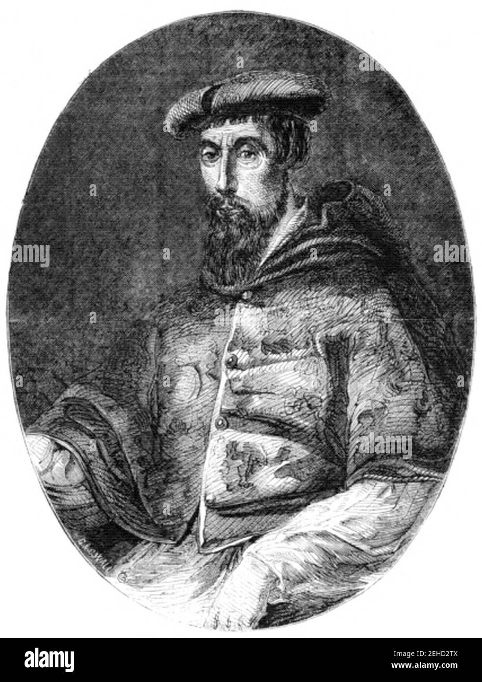 P210-Cardinal Pole. From the Original Picture Stock Photo - Alamy