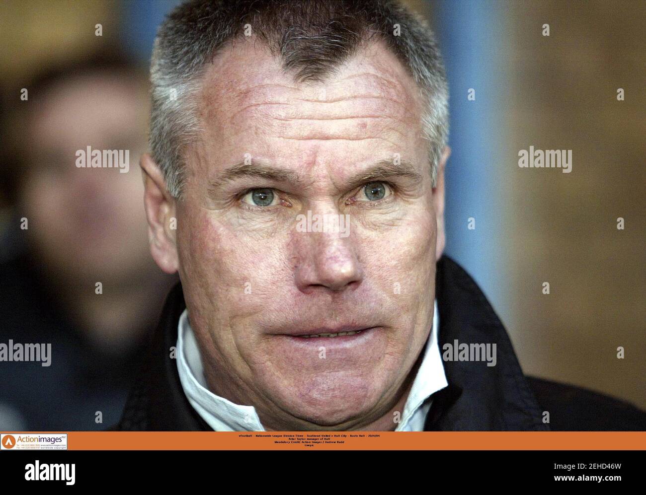 Football manager peter taylor hi-res stock photography and images - Alamy
