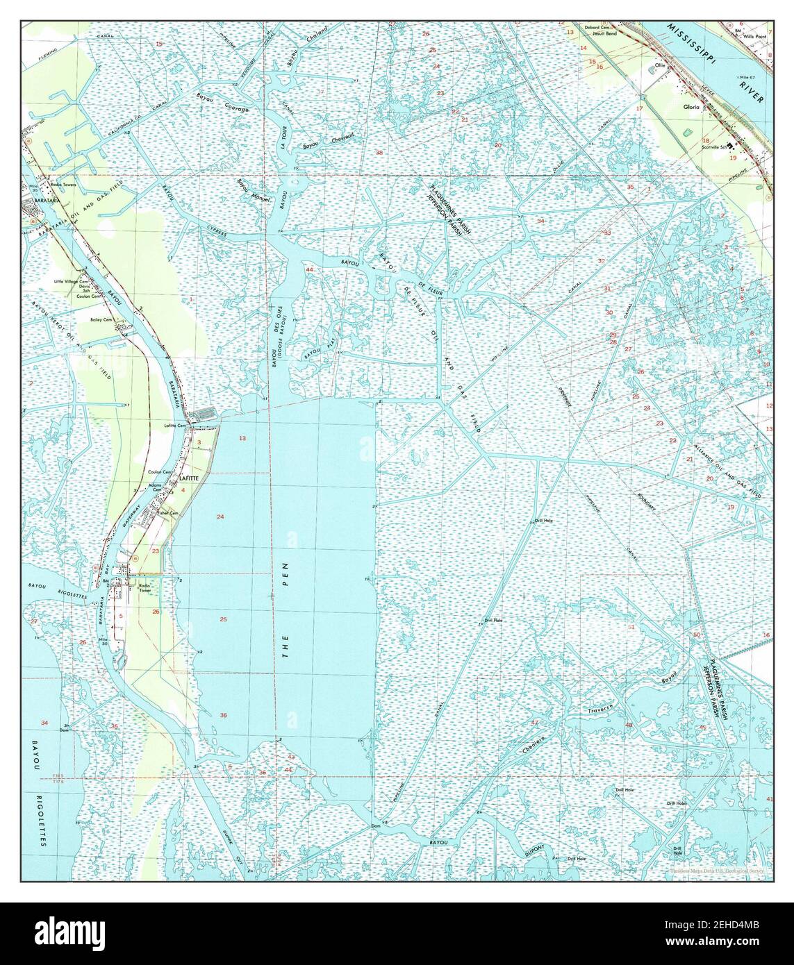 Lafitte La Map at Jennifer Hammes blog