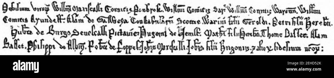 Magna charta hi-res stock photography and images - Alamy