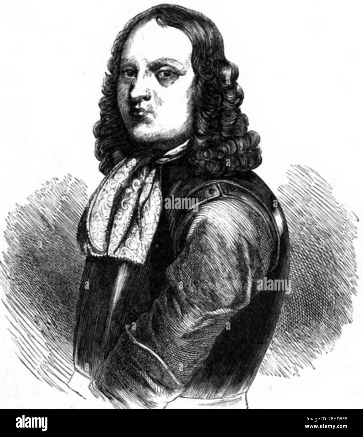 P325 Admiral Blake. From an authentic Portrait Stock Photo - Alamy