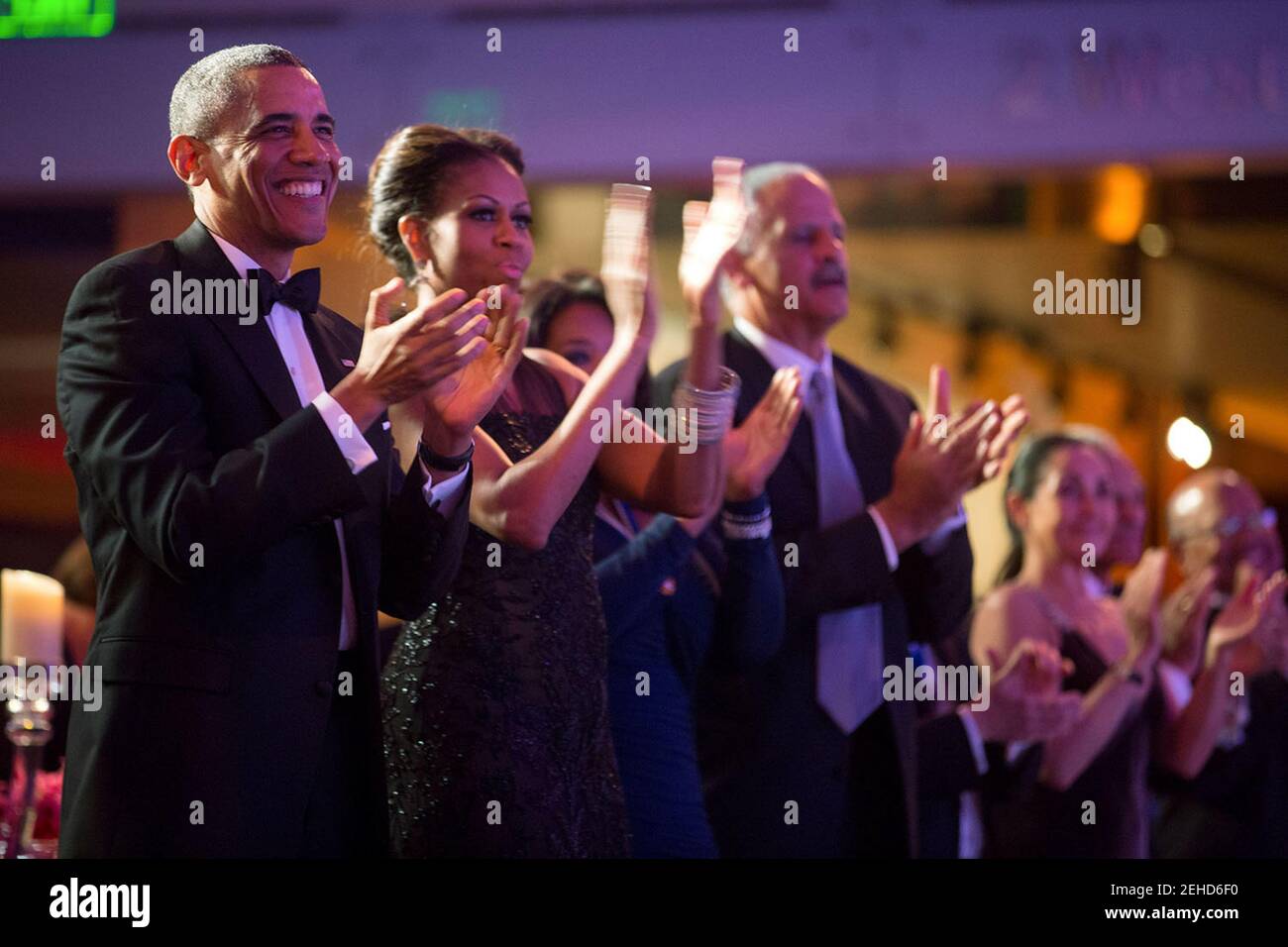 President Barack Obama, First Lady Michelle Obama, Oprah Winfrey, and ...
