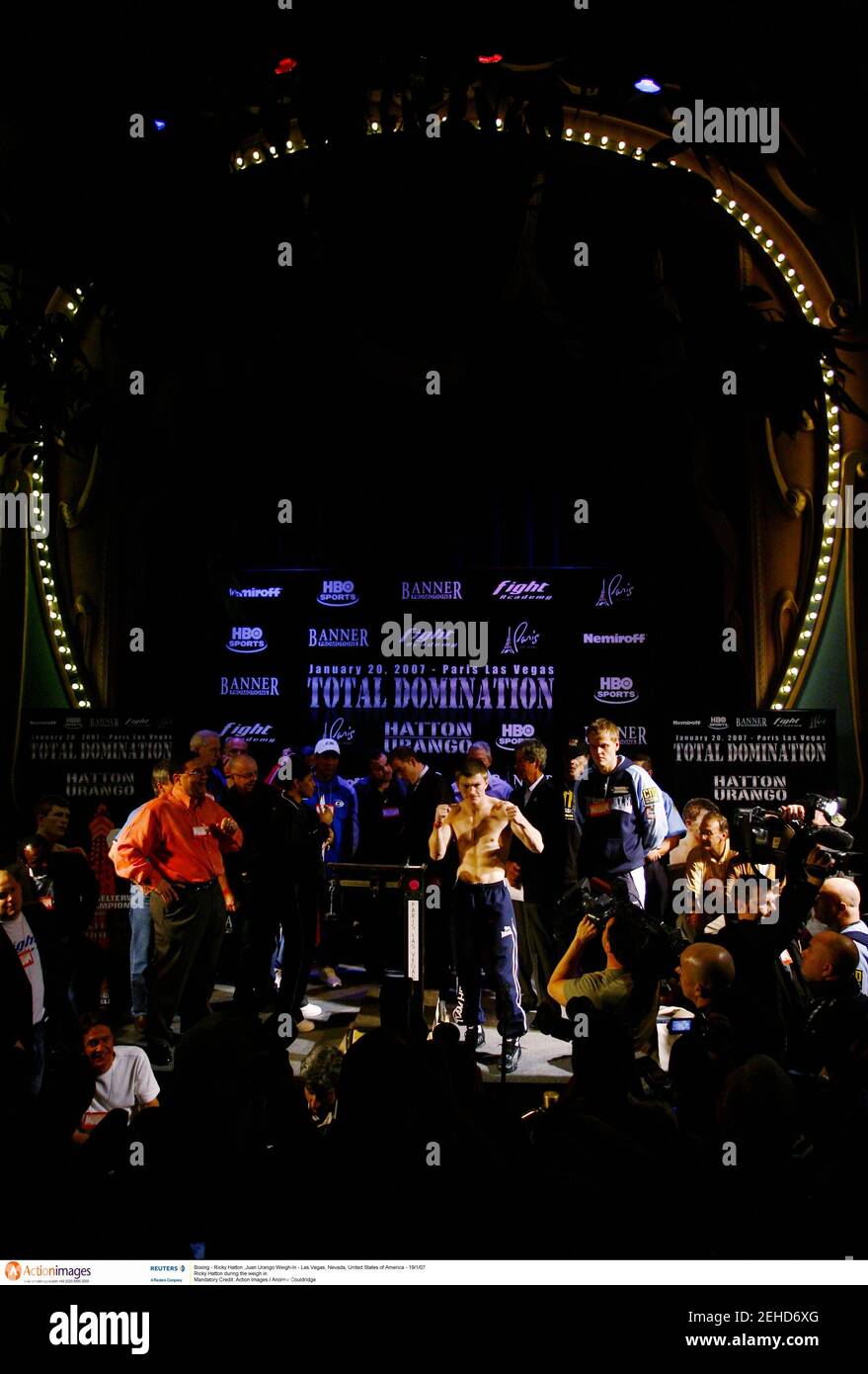 Boxing ricky juan urango las hi-res stock photography and images - Alamy