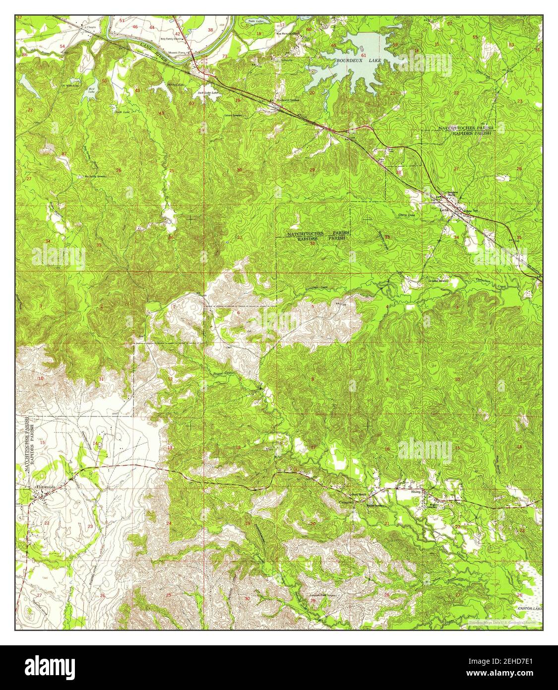 Map of lena hi-res stock photography and images - Alamy