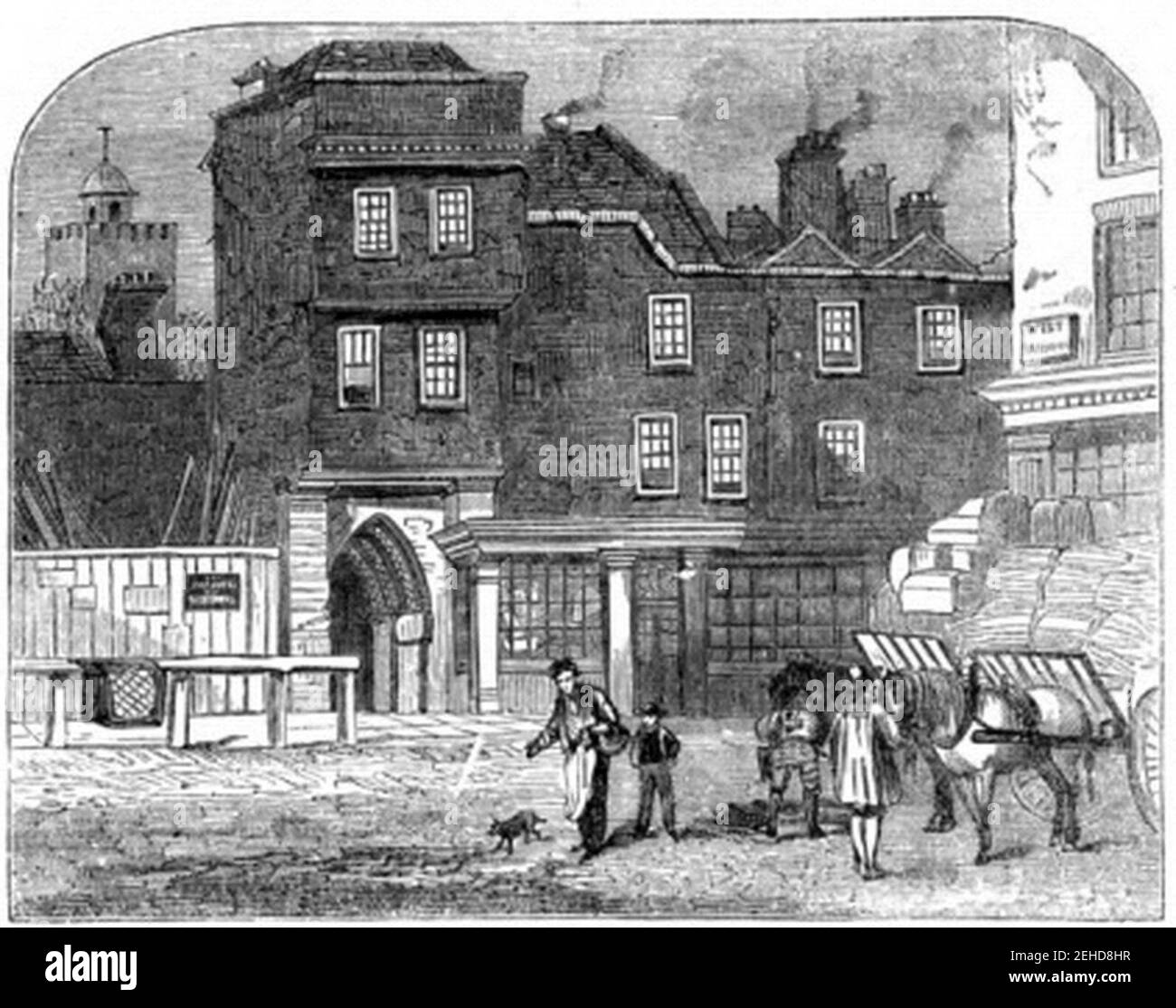 P384a Place of Execution, Smithfield Stock Photo - Alamy