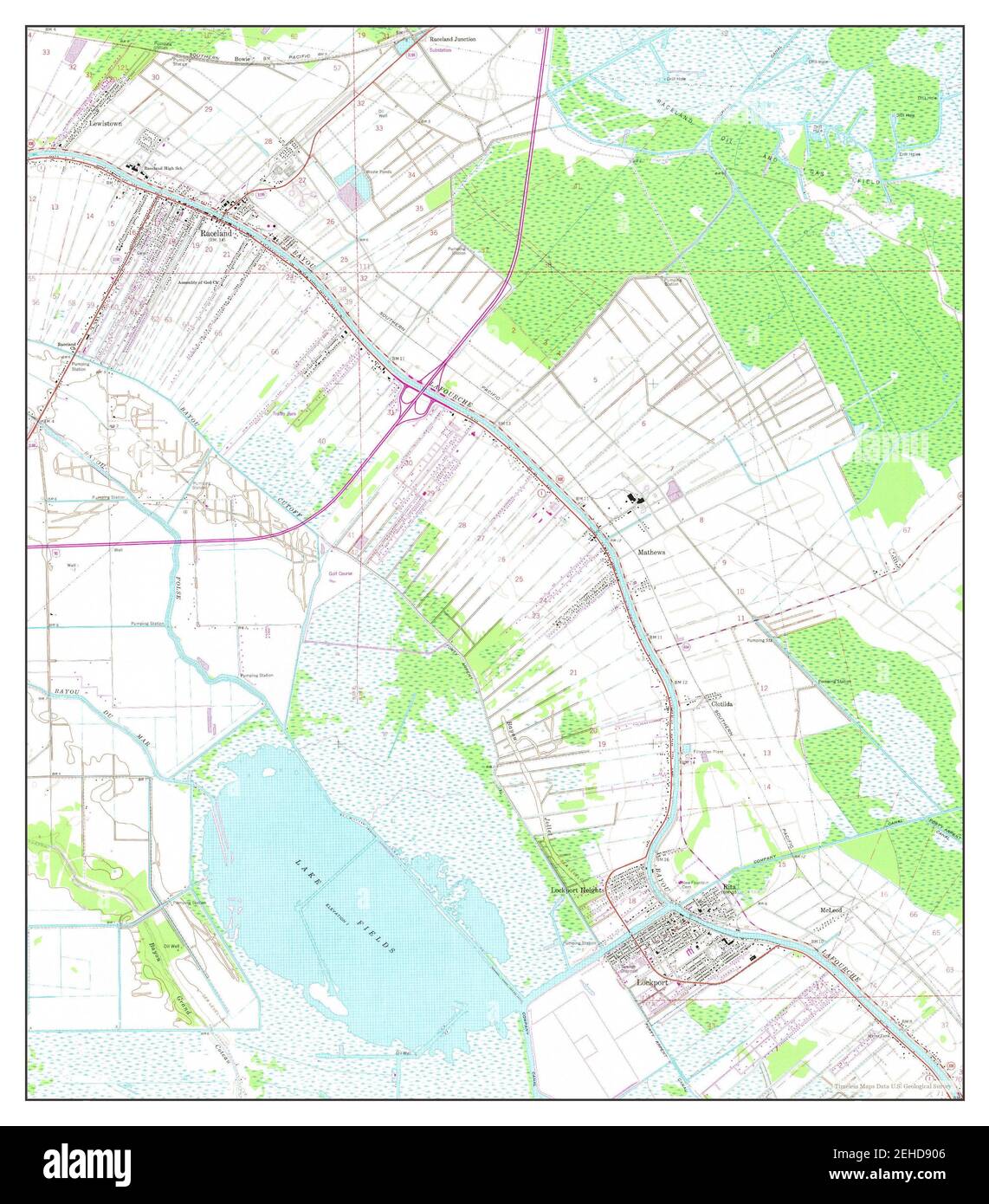 Map of lockport hi-res stock photography and images - Alamy