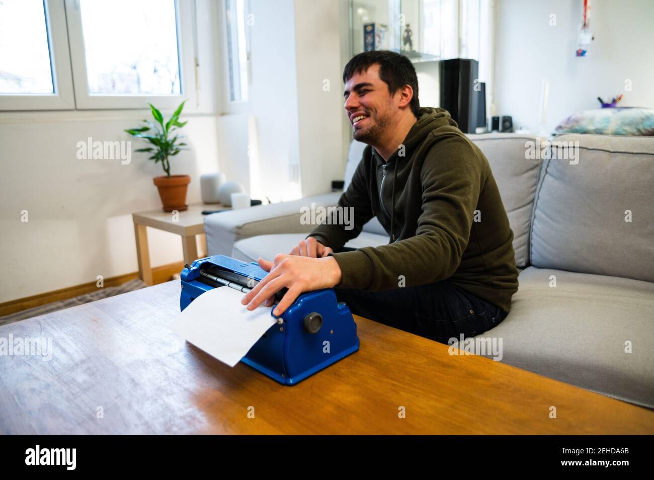 Tactile writing system hi-res stock photography and images - Alamy