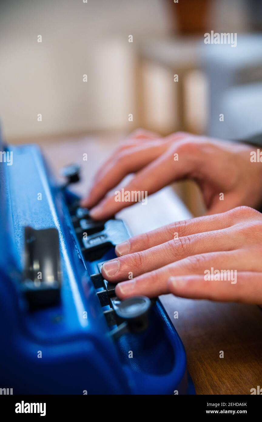 Tactile Writing System High Resolution Stock Photography and Images - Alamy