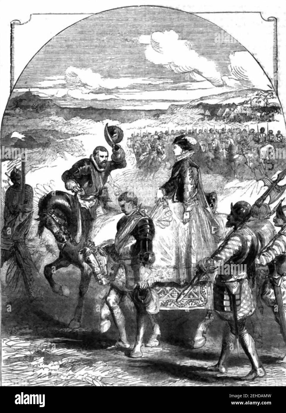 Surrender Of Mary Queen Of Scots High Resolution Stock Photography and ...