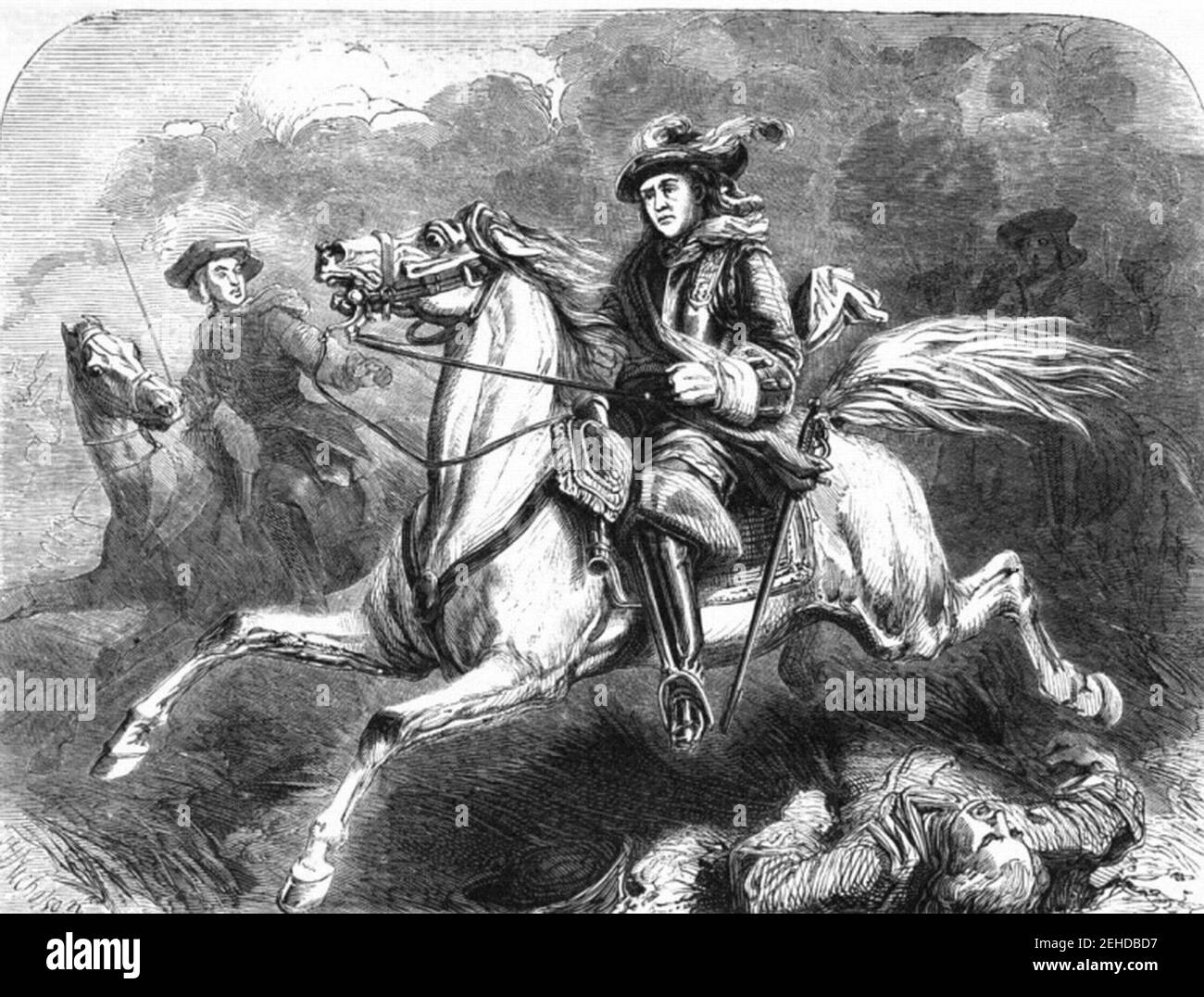 Battle dettingen george ii hi-res stock photography and images - Alamy