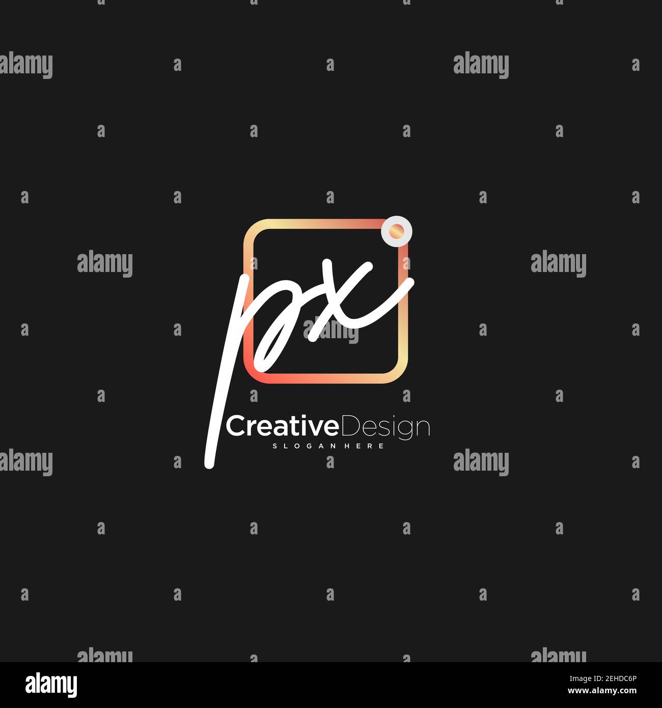 Px modern logo hi-res stock photography and images - Alamy