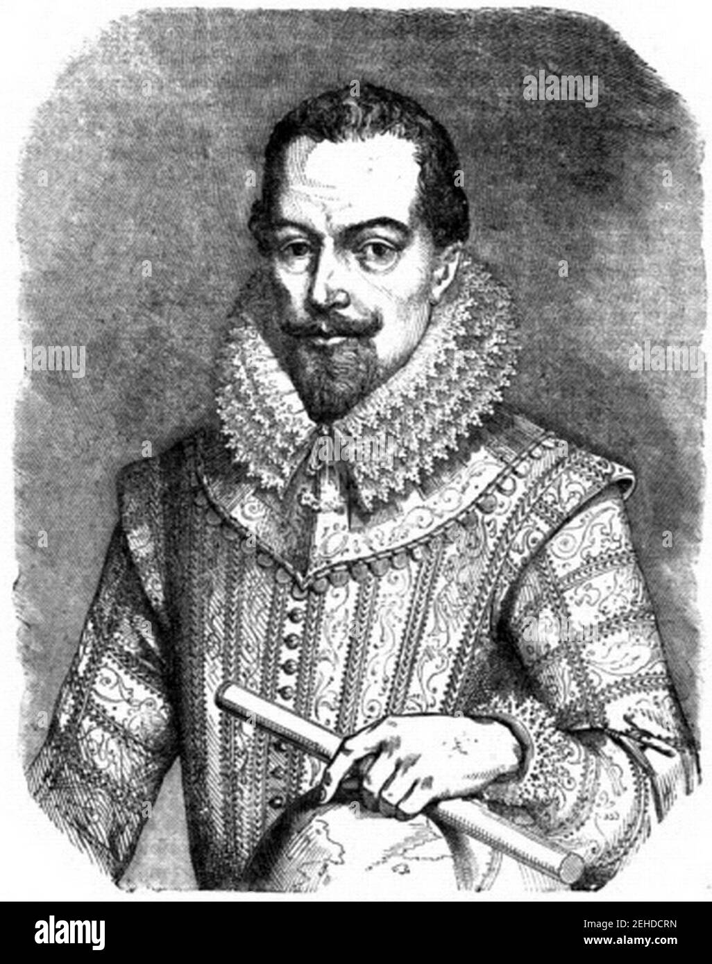 Sir walter raleigh Black and White Stock Photos & Images - Alamy