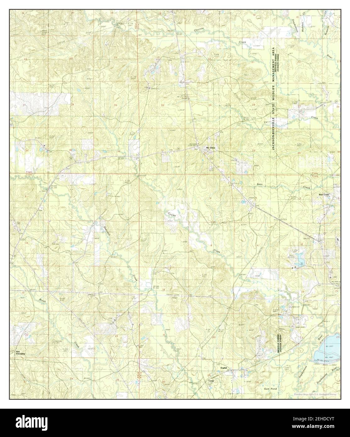 Map of mount olive hi-res stock photography and images - Alamy