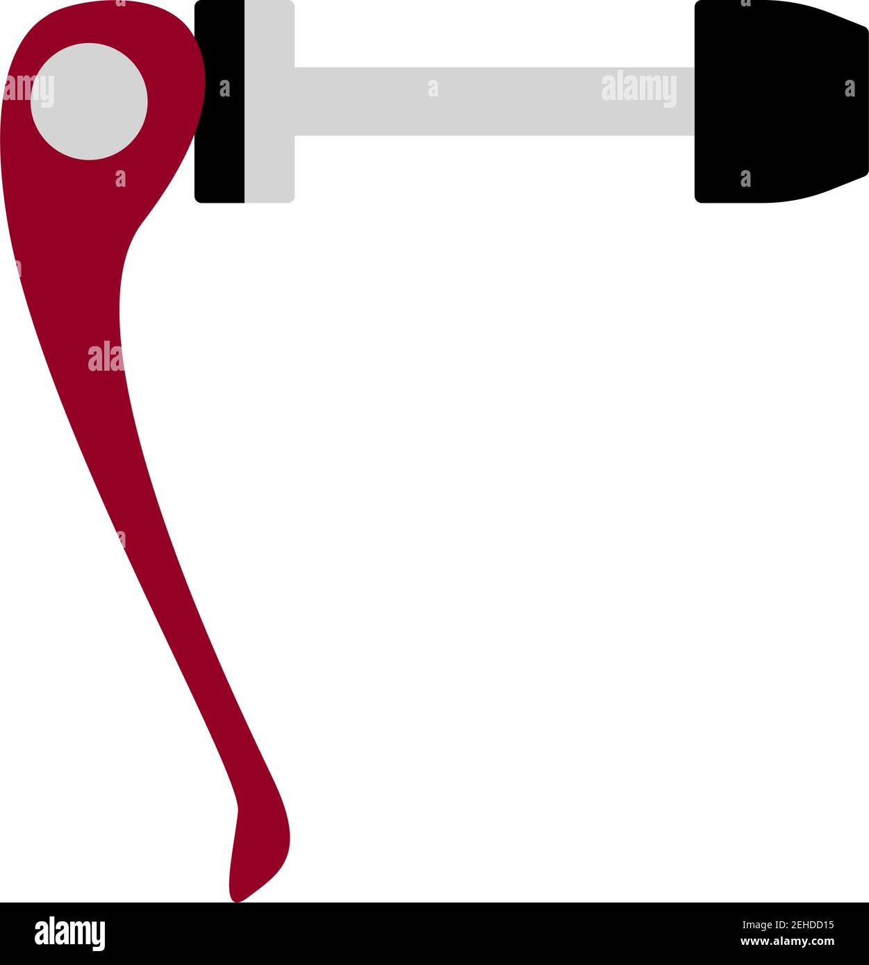 Quick release cycle wheel Stock Vector Images - Alamy