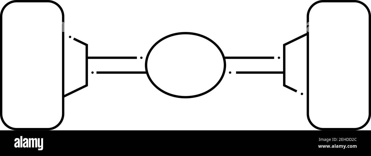 Car Rear Axle Icon Stock Vector Image & Art - Alamy