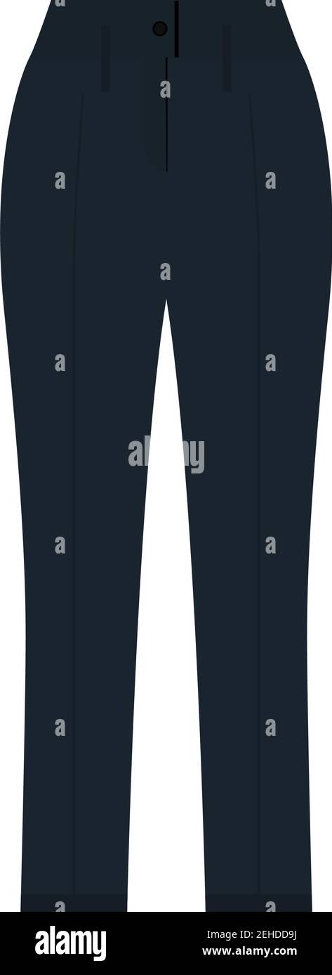 Business Woman Trousers Icon Stock Vector Image & Art - Alamy