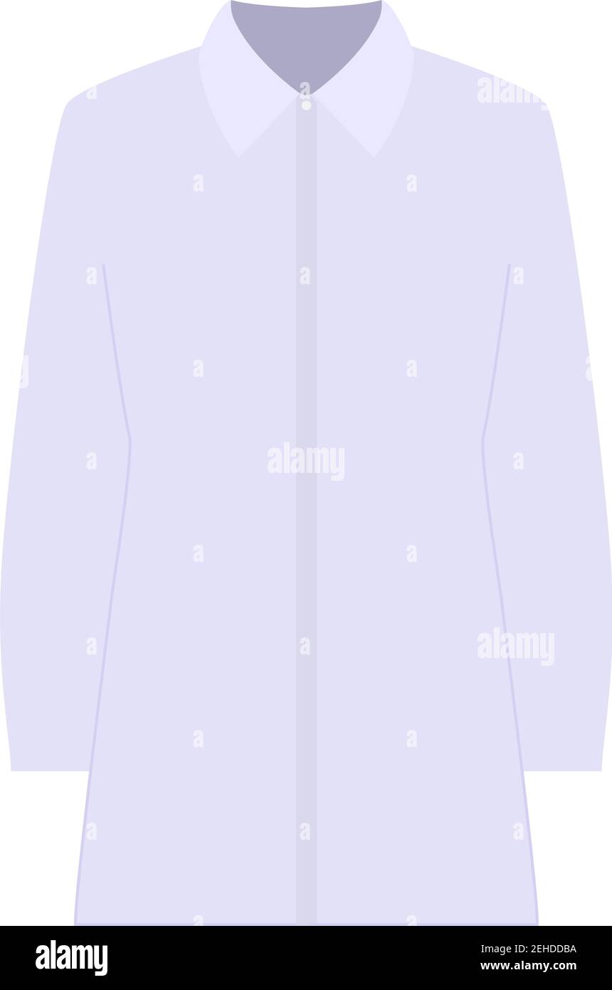 White long sleeve blouse Stock Vector Images - Alamy