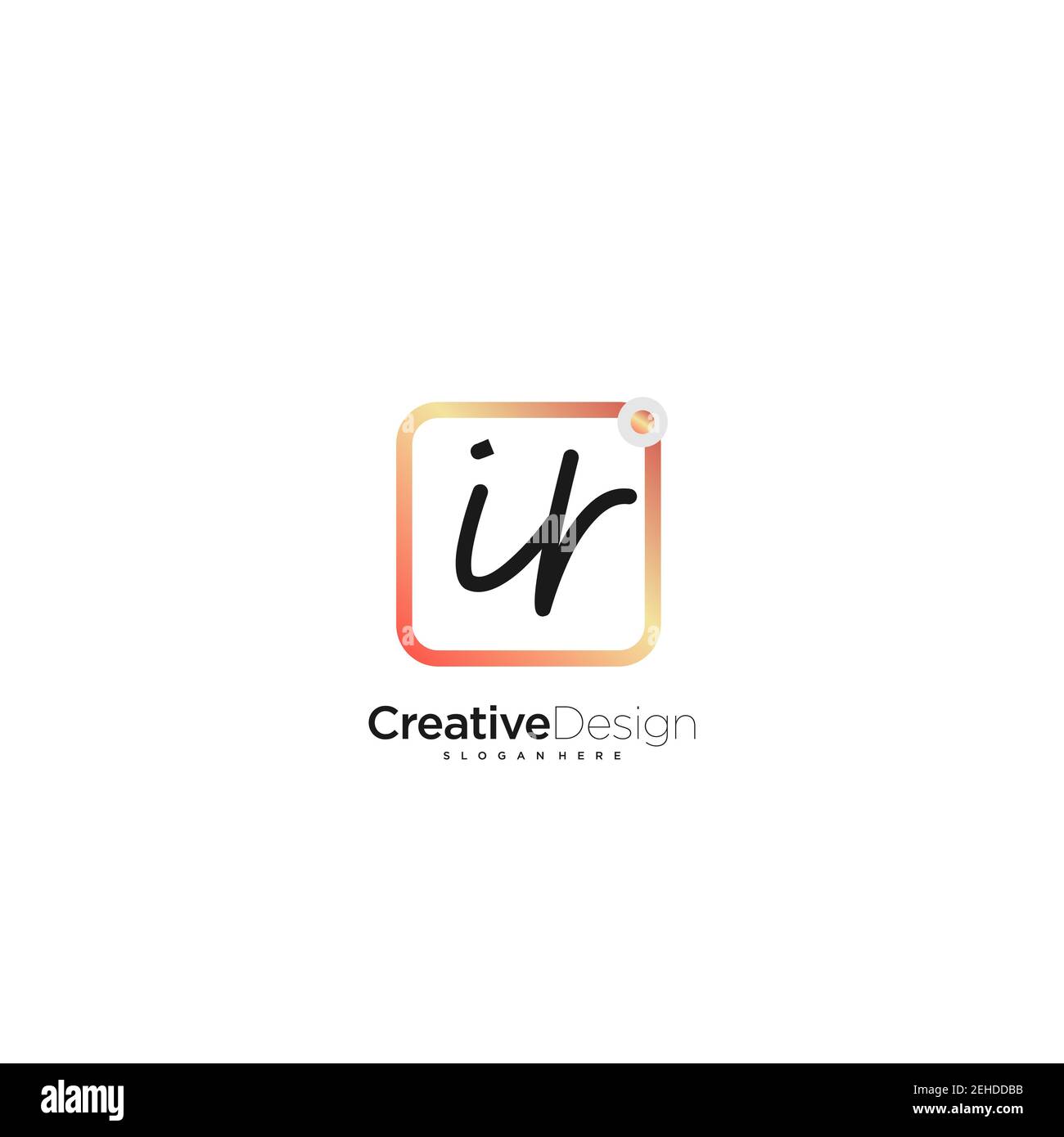 Modern ir logo hi-res stock photography and images - Alamy