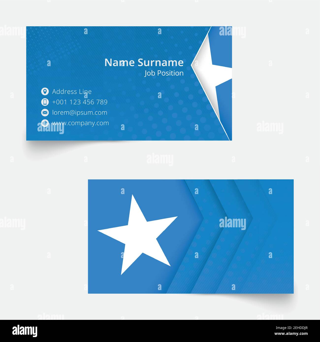 Business Card Bleed Template