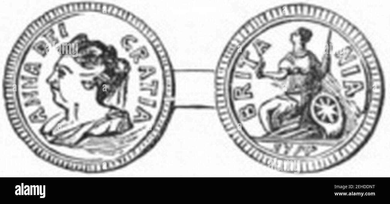 Farthing Cut Out Stock Images & Pictures - Alamy